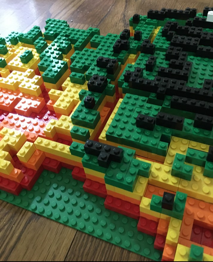 How to Create a Lego Relief Map – CS Bennett